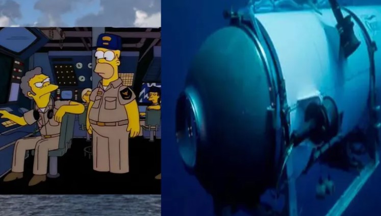 Os Simpsons: cena do acidente do submarino Titan assusta web